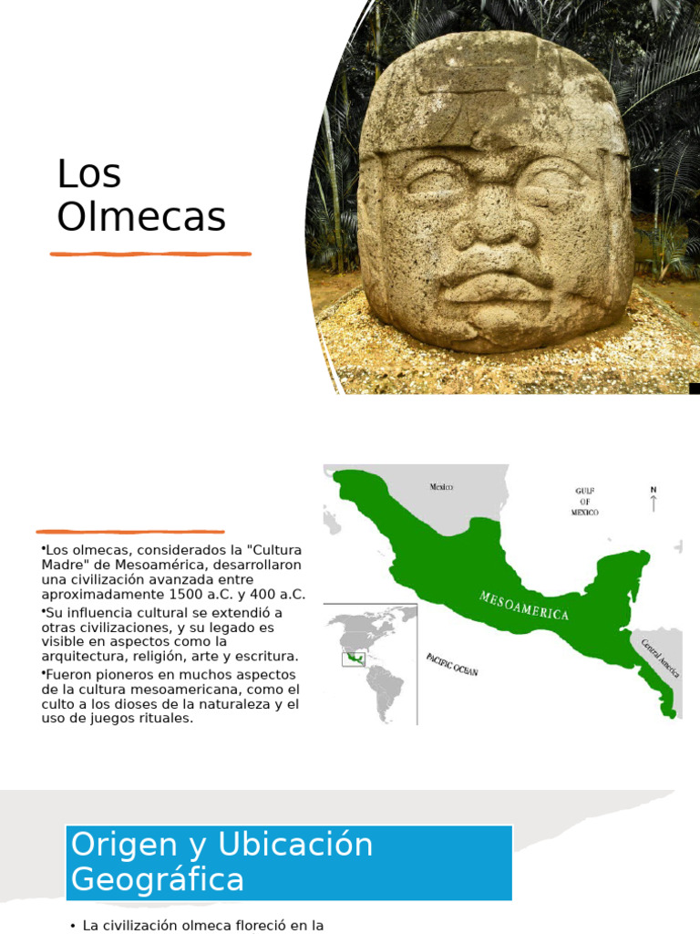 Trabajo Olmecas Historia 3d | PDF | Mesoamérica