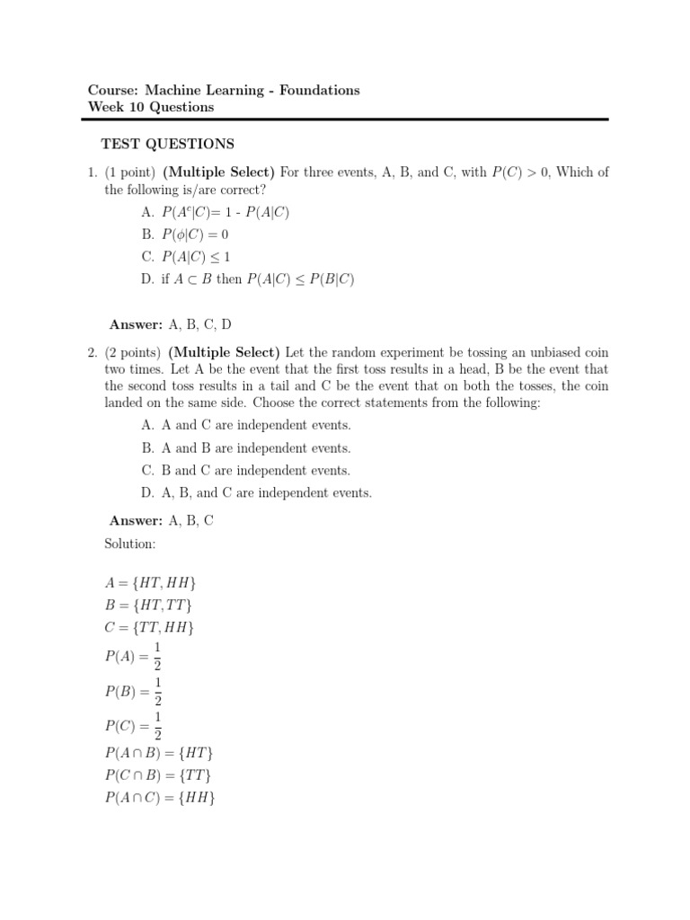 MLF Week 11 Ga (Part II) | PDF | Probability Distribution | Random Variable
