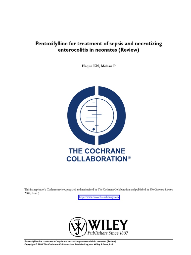 Enterocolitis y Pentoxi | PDF | Sepsis | Preterm Birth