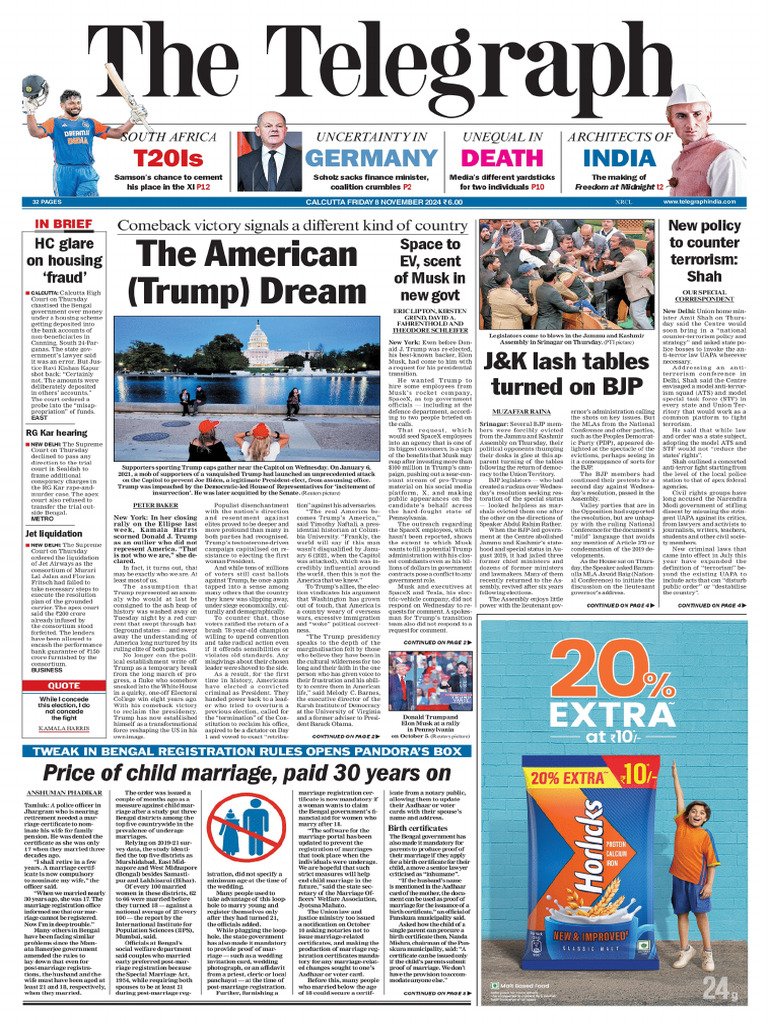 The Telegraph 08-11 | PDF