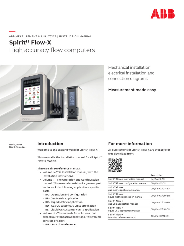 Flow-X Manual I - Installation - IM - FlowX-EN - M 2 | PDF | Computer ...