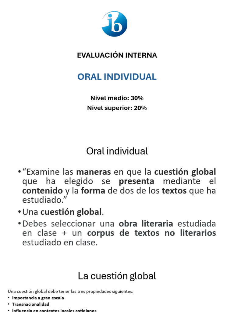 Oral Individual Spanish | PDF | Justicia | Crimen y violencia