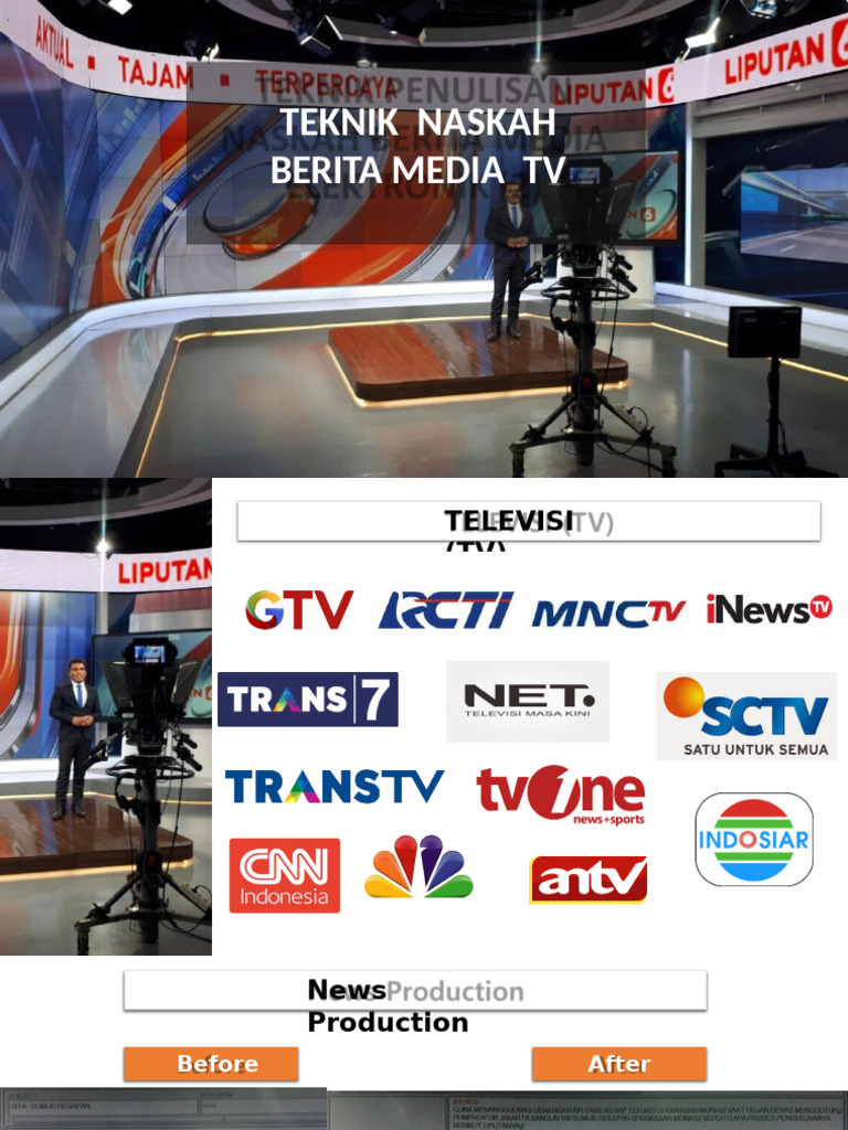 10.teknik Naskah Berita Media TV | PDF