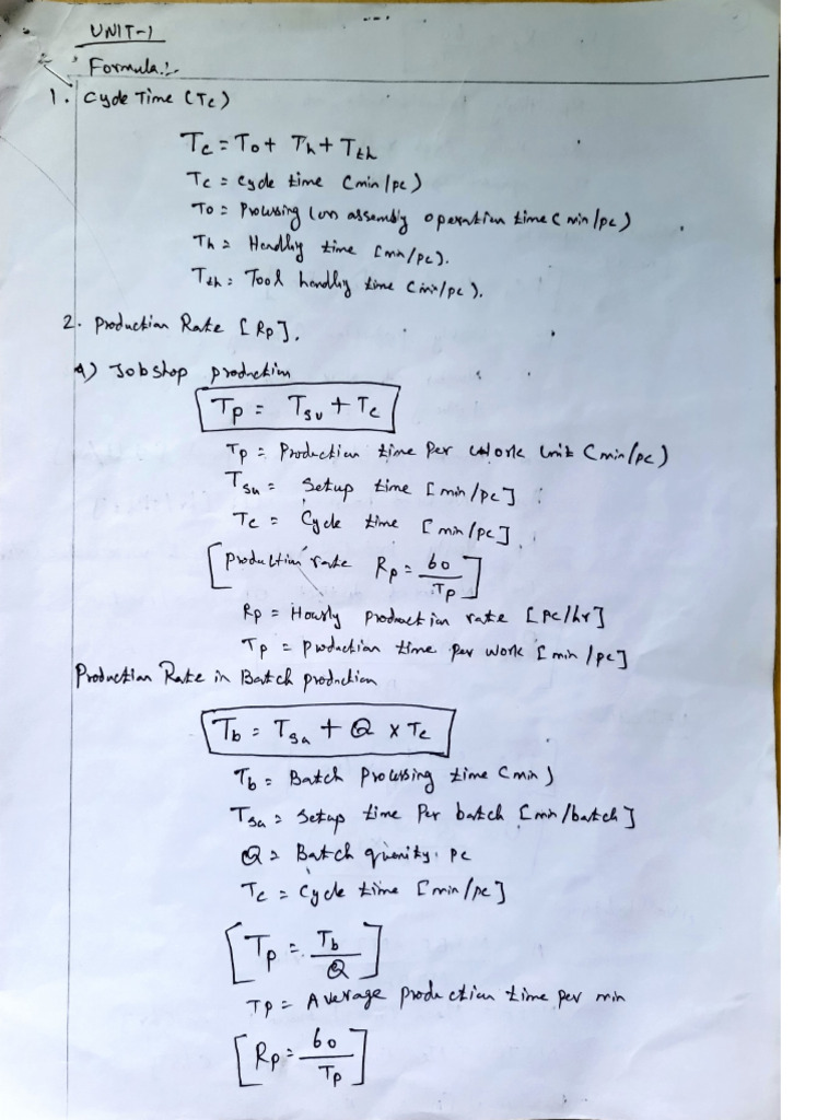 Unit 01 CIM 01 | PDF