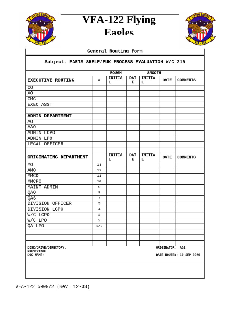 Process Eval ROUTING Workcenter | PDF