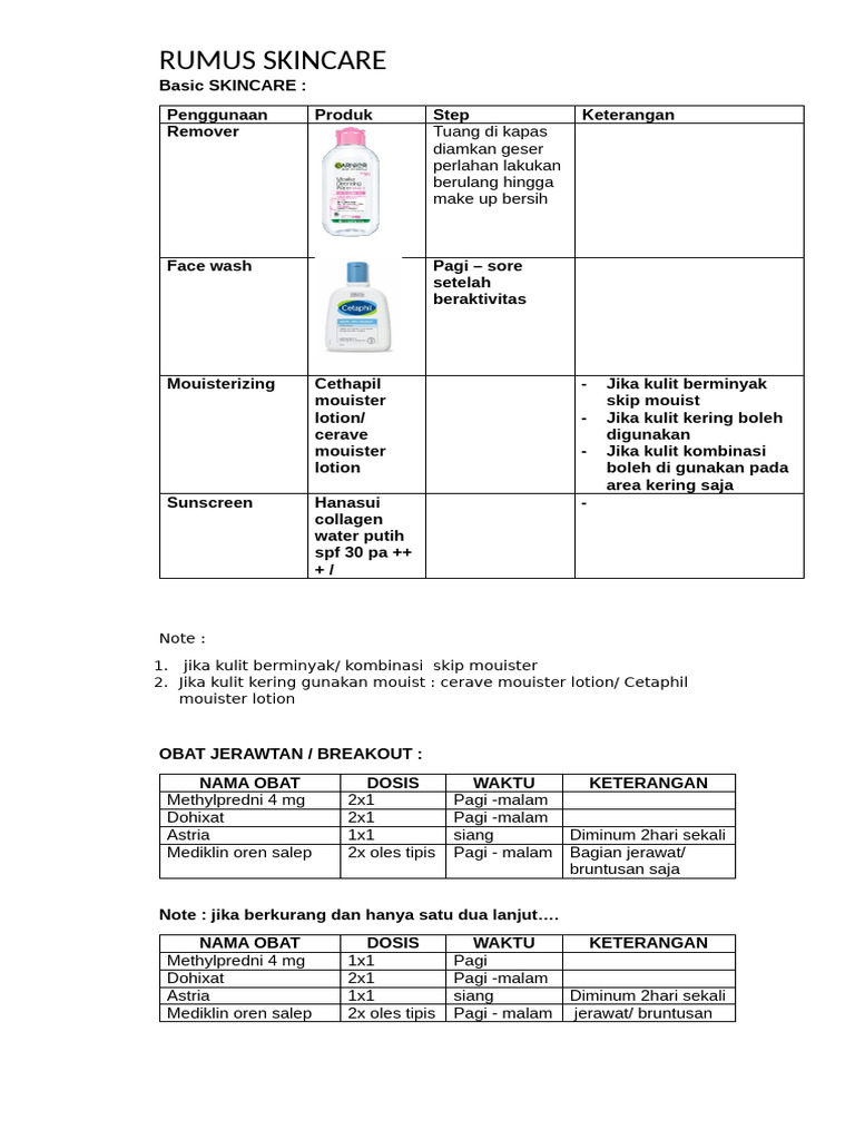 Basic SKINCARE | PDF