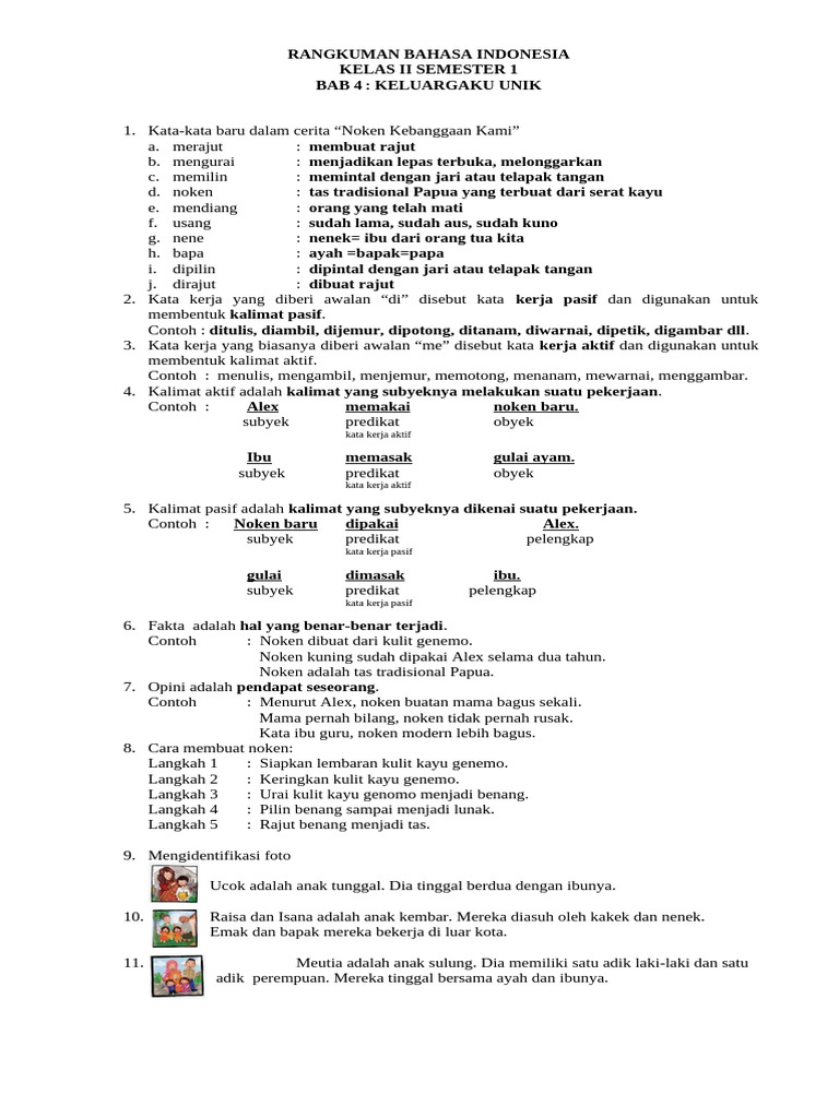 Rangkuman Bi Bab 4 | PDF