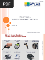 2.2 Direct Data Entry Devices | PDF | Barcode | Qr Code