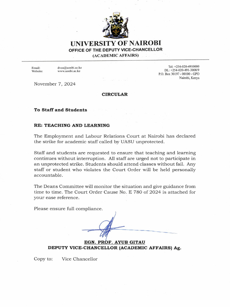 Circular On Teaching and Learning | PDF