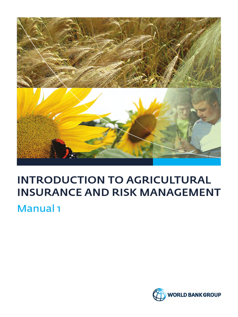 Agricultural Insurance and Risk Management | PDF | Agriculture ...