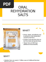 Oral Rehydration Solution Guide | PDF | Diarrhea | Medical Specialties
