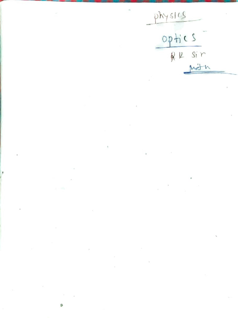 Physics 2 MITHU | PDF