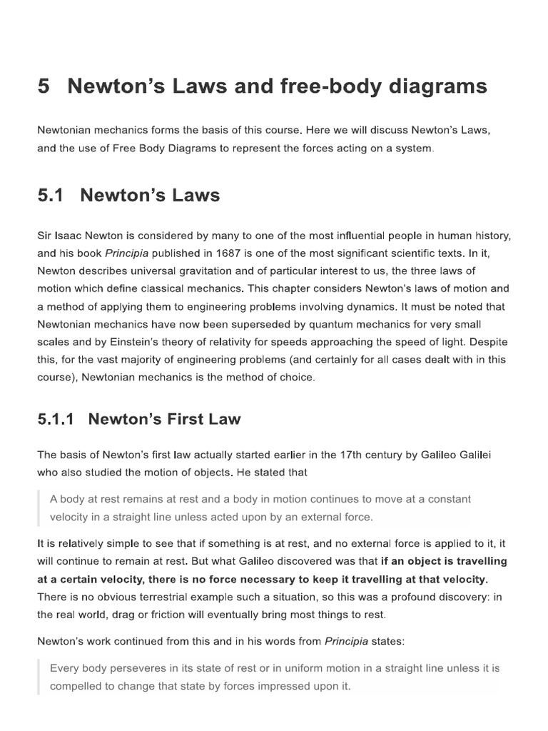 Dynamics 5 | PDF