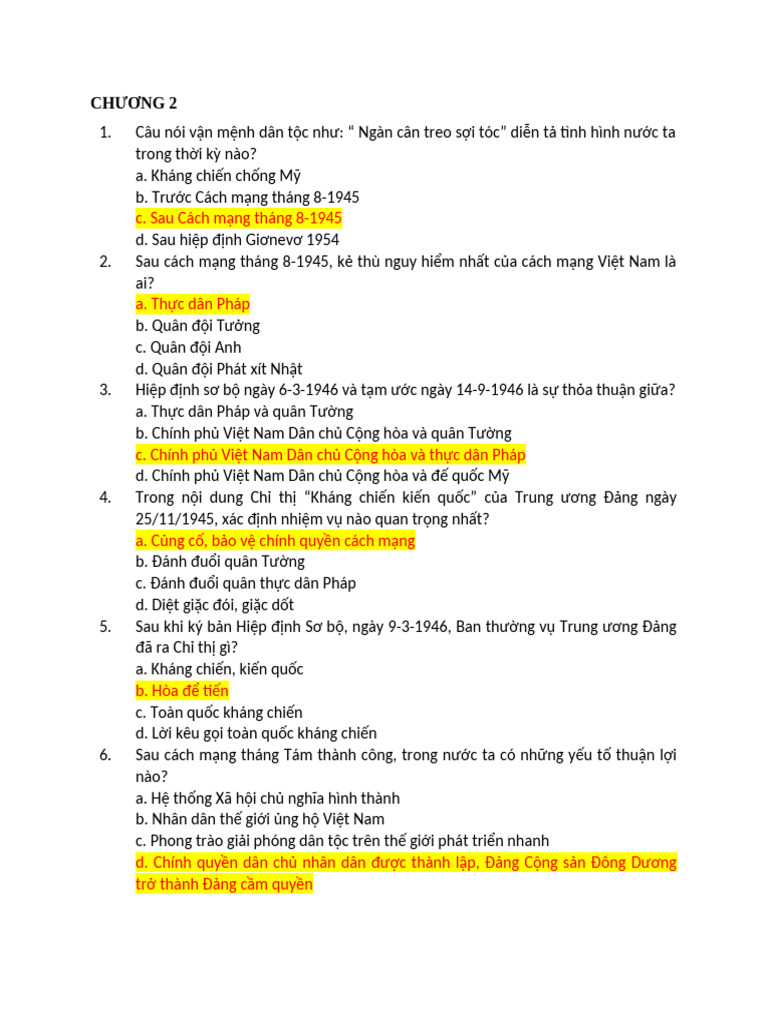 Chương 2 - Azota | PDF