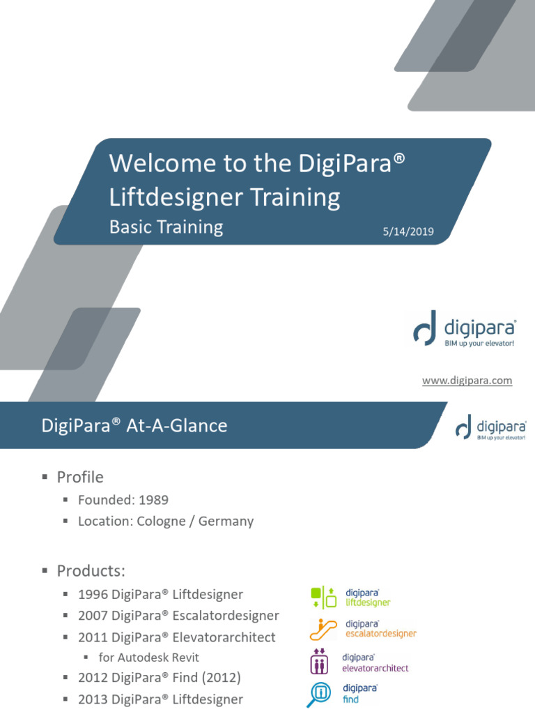 Liftdesigner Training | PDF | Elevator | Computer Aided Design