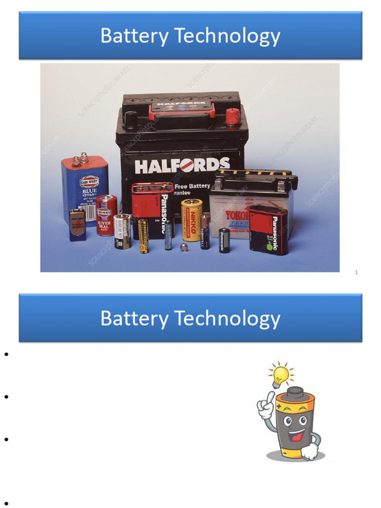 Battery Technology 2022 | PDF | Rechargeable Battery | Fuel Cell