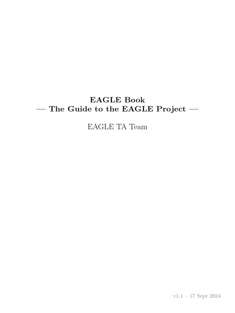 EAGLE Project Guide and Tutorials | PDF | Battery Charger | Unmanned ...