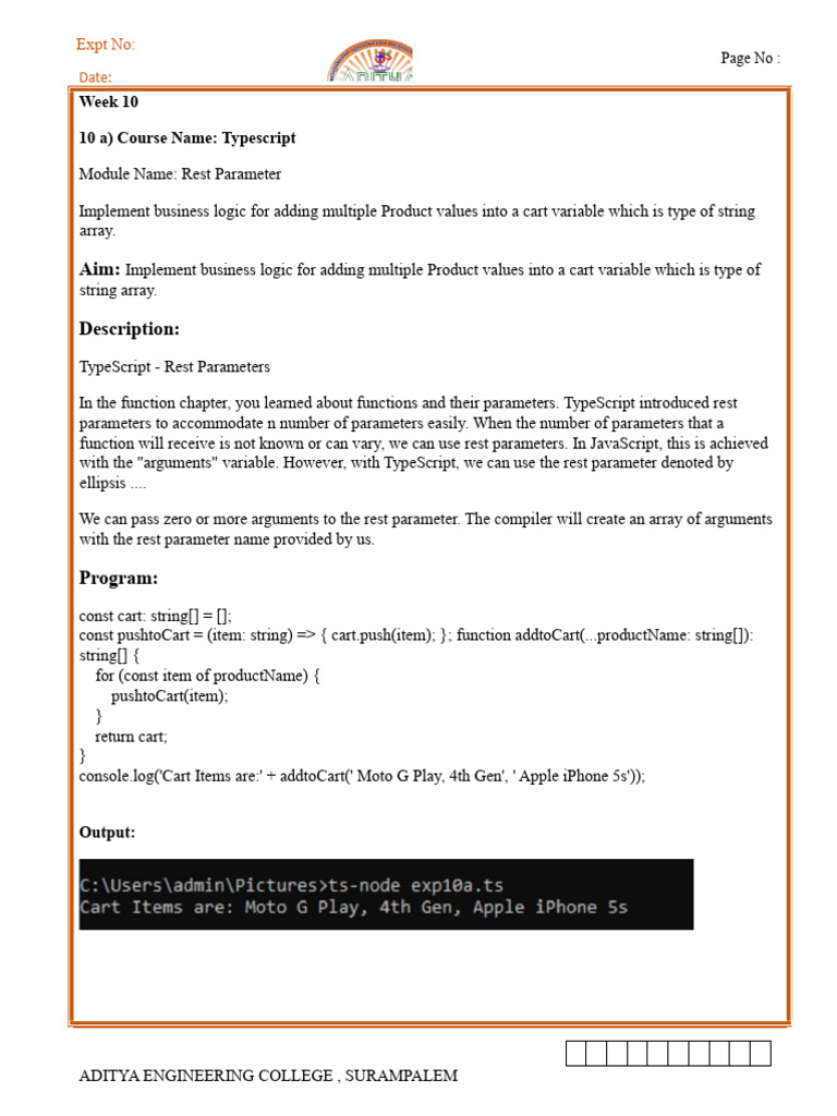 MST -W10,11,12 | PDF | Parameter (Computer Programming) | Programming