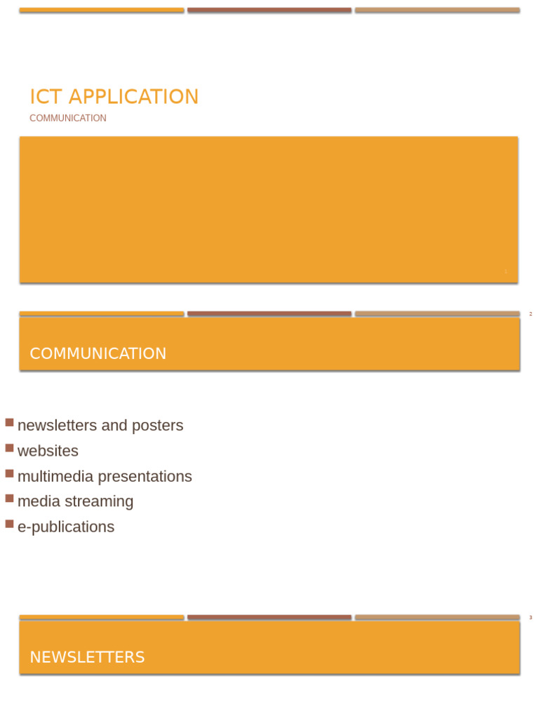 ICT APPLICATION | PDF | Websites | World Wide Web