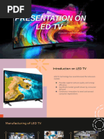 LED TV Components and Functions | PDF | Light Emitting Diode | Television