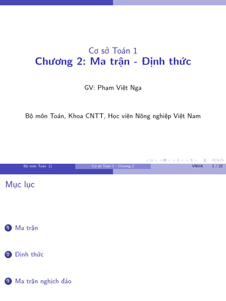 CosoToan1 Chap2 | PDF