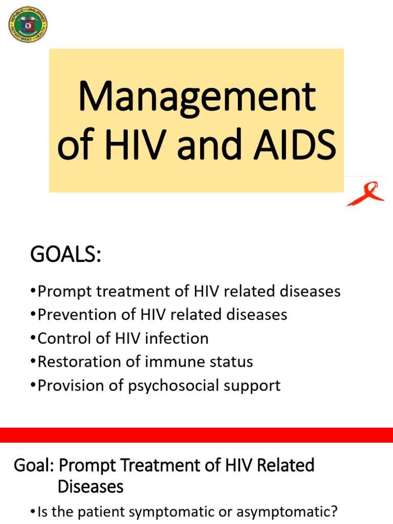 HIV Management | PDF | Management Of Hiv/Aids | Hiv/Aids