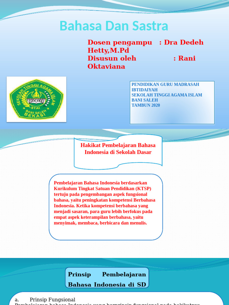 Bahasa | PDF | Kajian Bahasa Asing