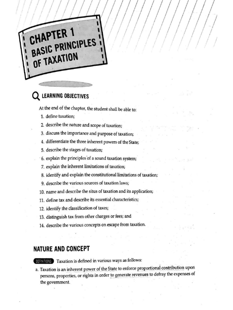 Income Tax Chap1 & 2 | PDF