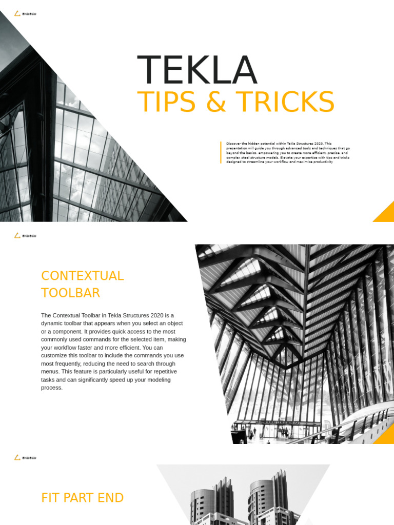 Tekla Tips&Tricks | PDF | Shape | Beam (Structure)