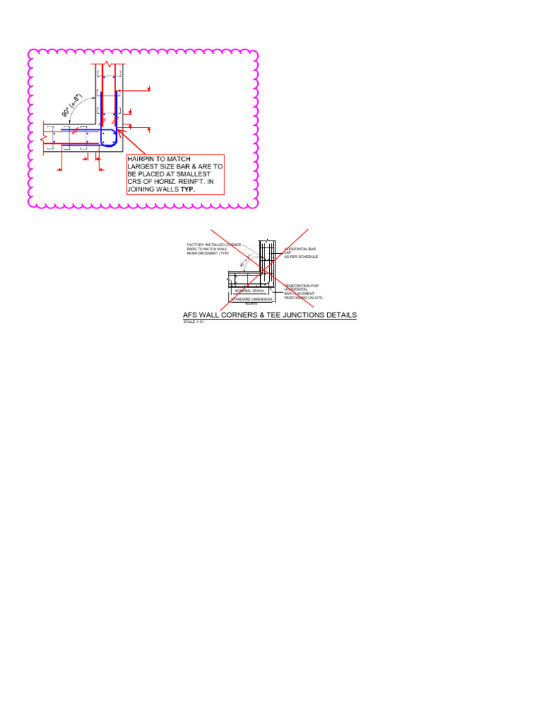 Afs Wall Corner Details | PDF