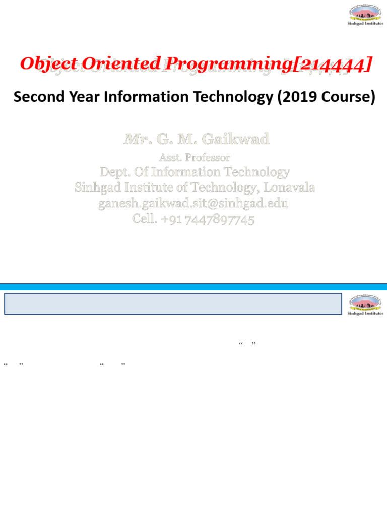 Wa0008 | PDF | Class (Computer Programming) | Method (Computer Programming)
