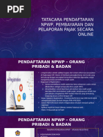 Manual e-SPTPD | PDF | Pengelolaan Keuangan & Uang | Bisnis