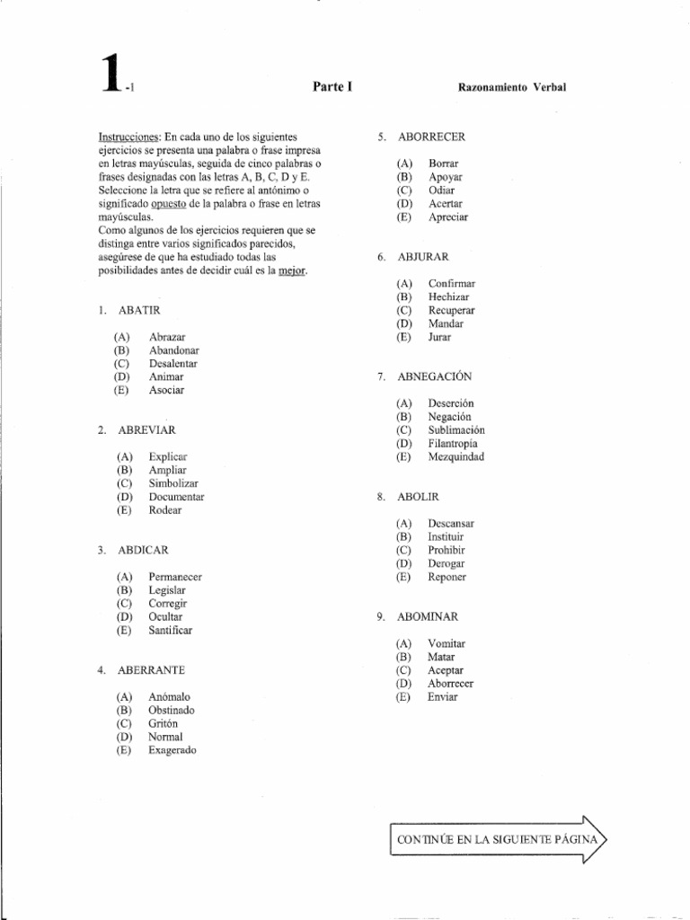 LIBRO PAEP 2 Razonamiento Verbal | PDF