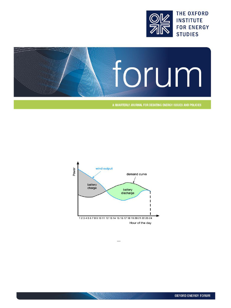 Coupling Storage & Renewables - Physical or Virtual World | PDF ...
