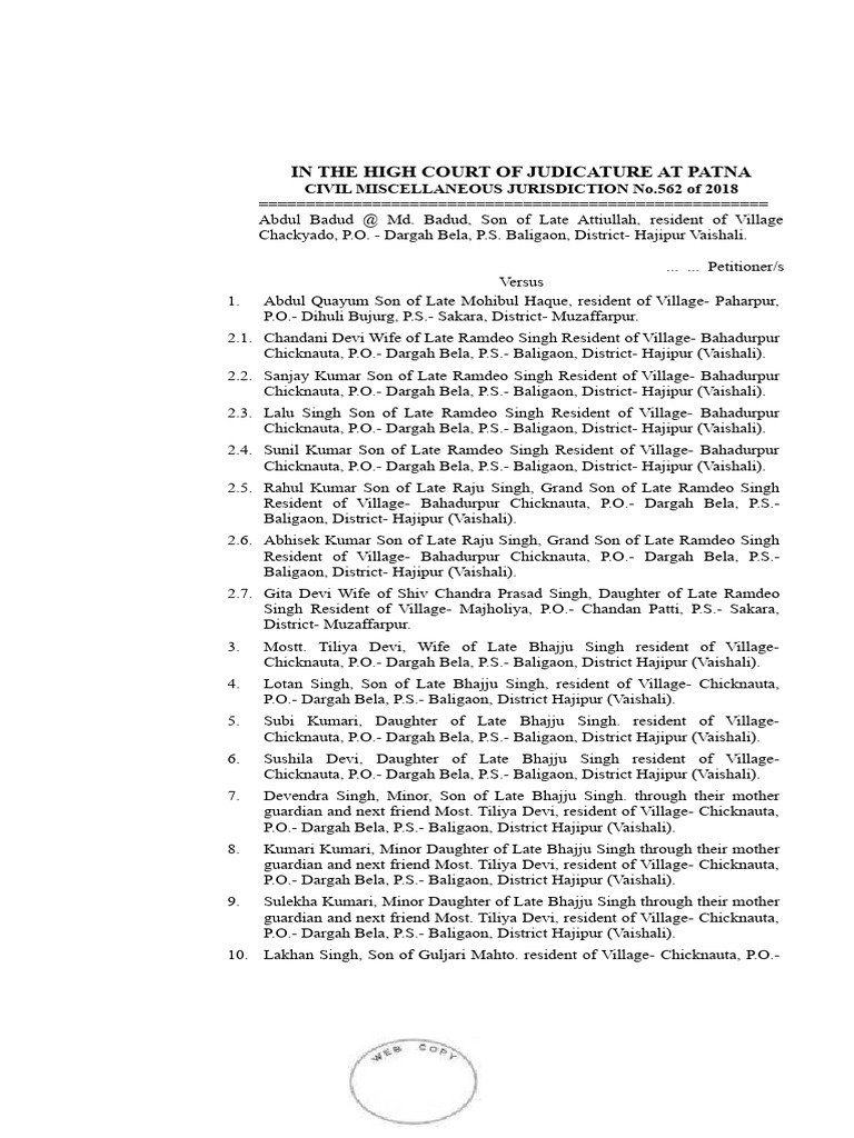 920 Abdul Badud V Abdul Quayum Ors 1 570046 | PDF | Lawsuit | Appeal