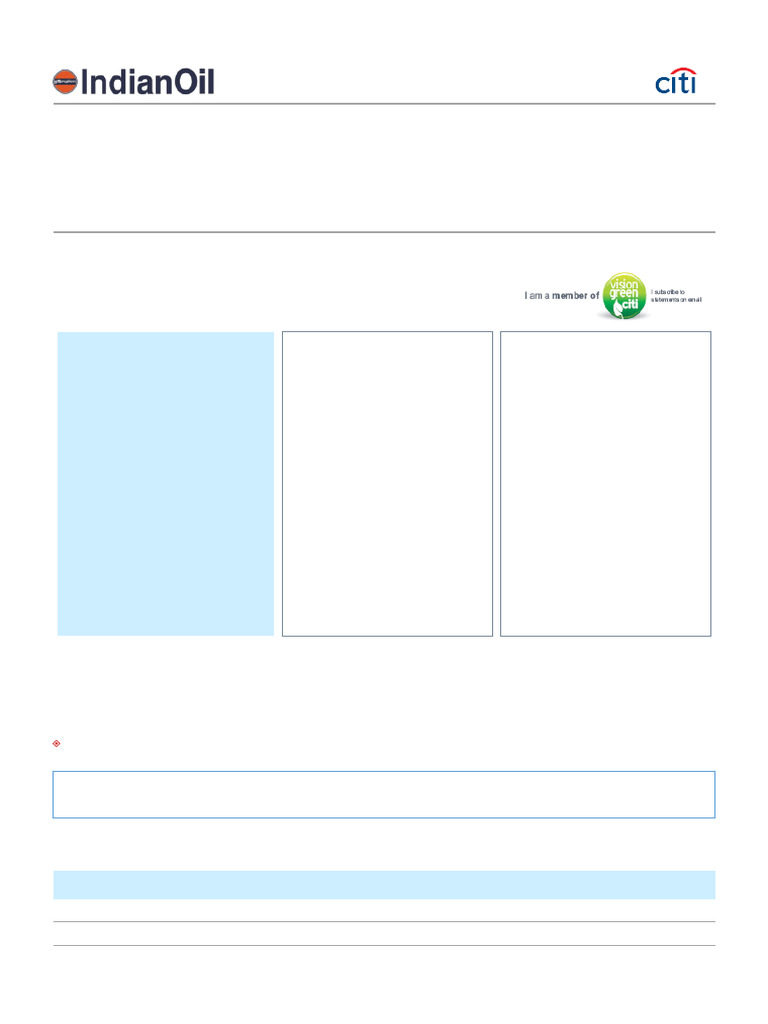 Citi Credit Statement Aug 5700 | PDF | Credit Card | Banks