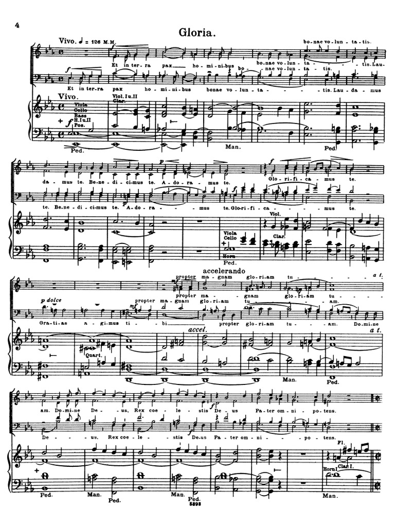 IMSLP47151-PMLP100178-Griesbacher Peter Missa Stella Maris Op.141. Gloria | PDF