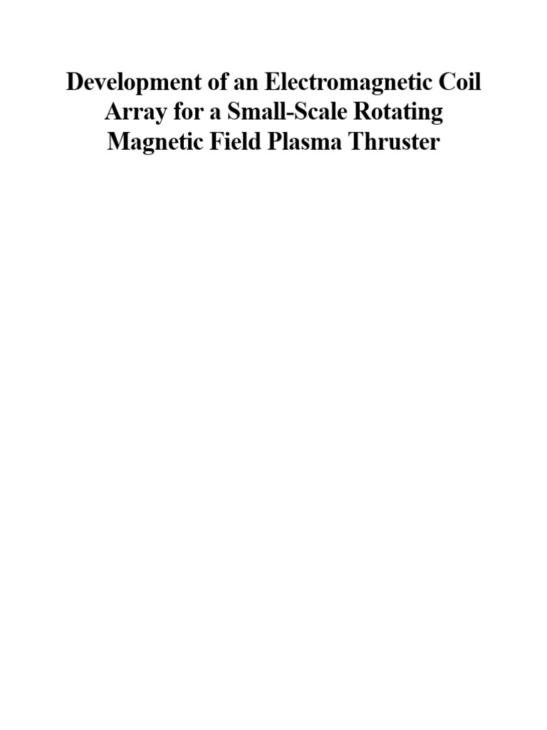 Andrew - Strauss - Development of An Electromagnetic Coil Array For A ...