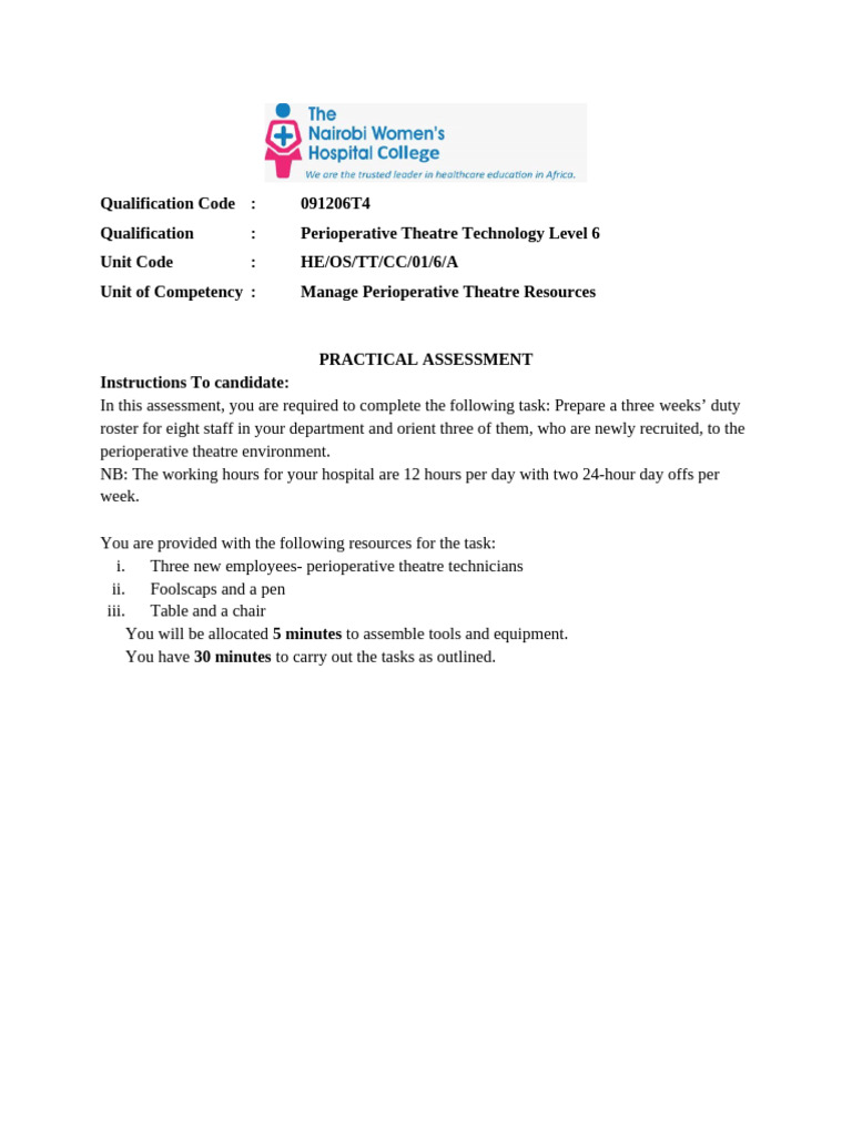 Candidate Practical Theatre Resources | PDF