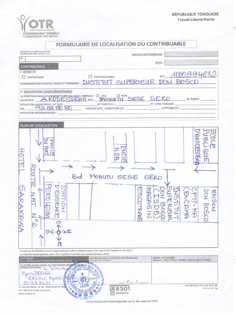 Plan de Localisation | PDF