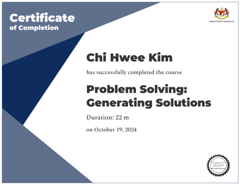 Problem Solving - Generating Solutions | PDF