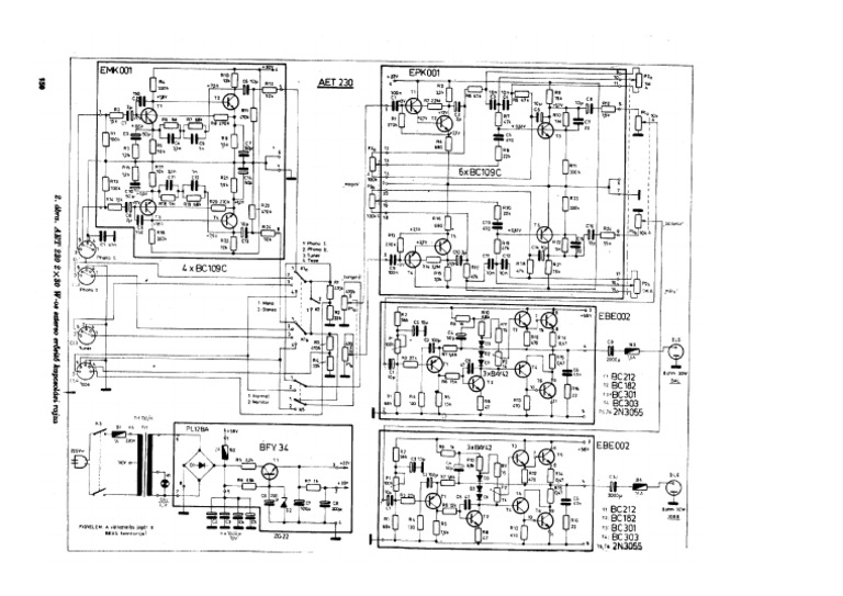 BEAG AET 230 Schematic | PDF