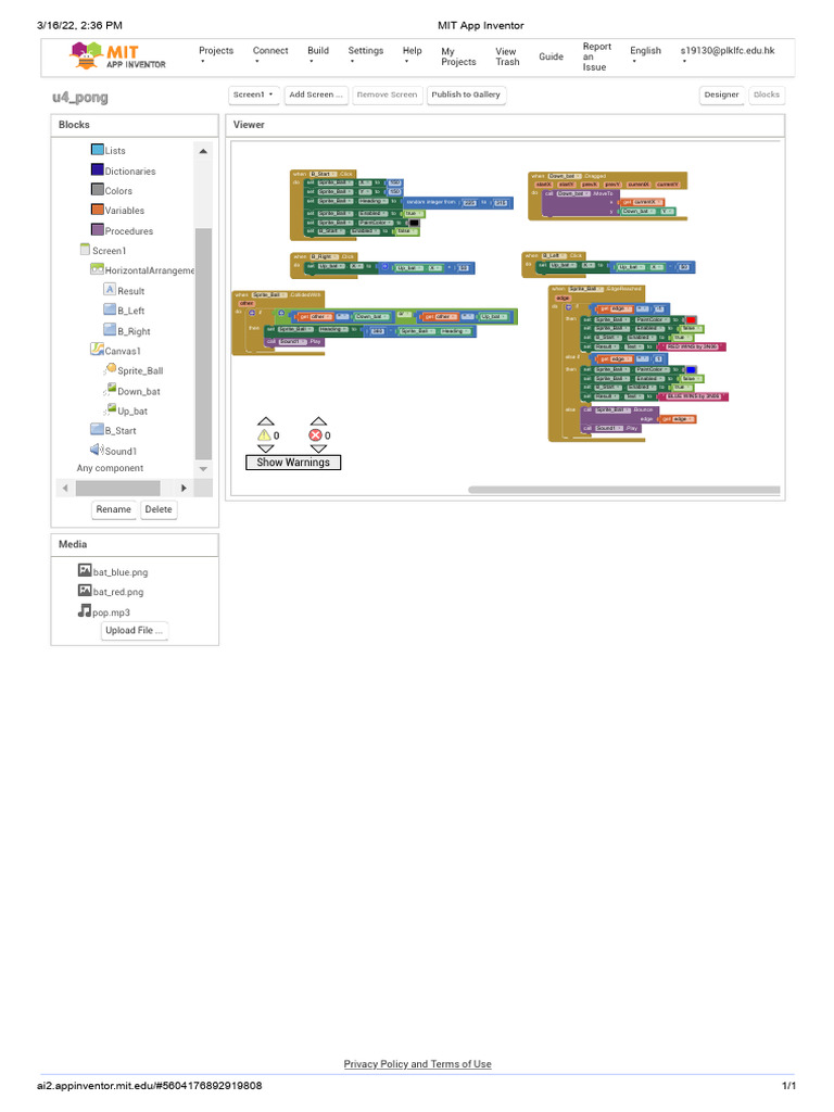 MIT App Inventor 16.3.2022 | PDF | Software | Computing