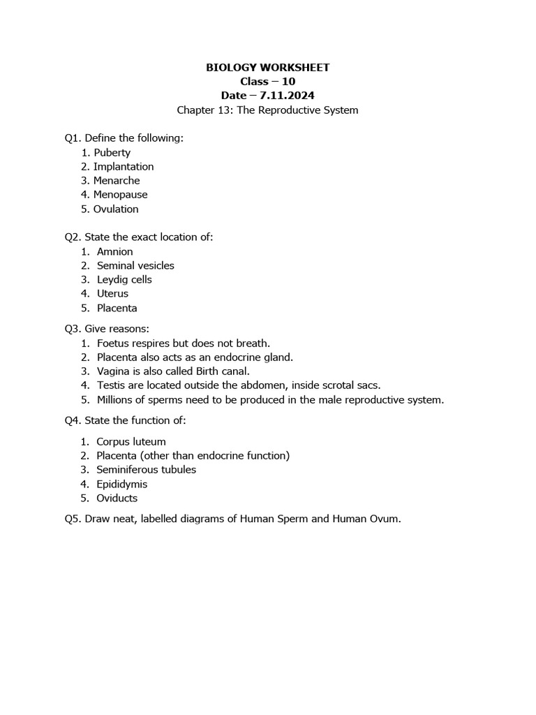 06112024101818class 10 - Worksheet - Ch.13 - The Reproductive System ...