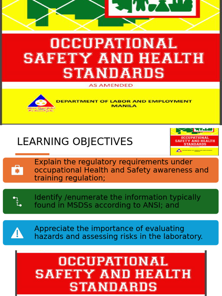 OHS Regulatory Requirements | PDF | Occupational Safety And Health ...