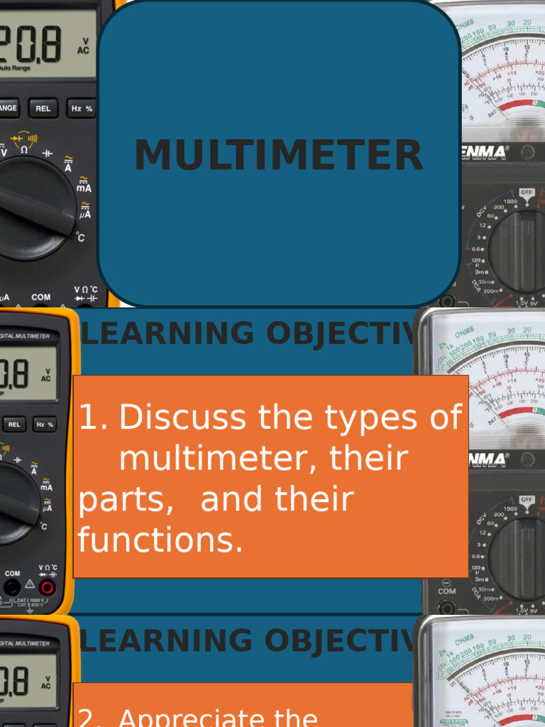 Multimeter | PDF | Science & Mathematics | Computers