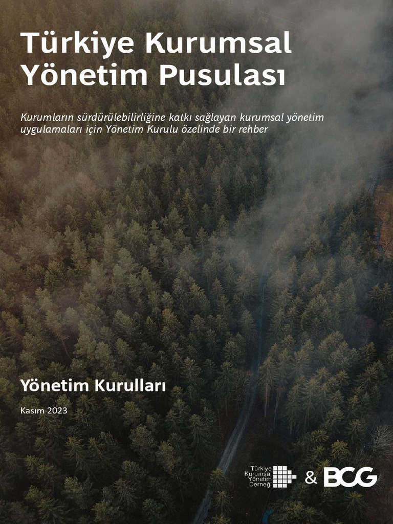 Turkiye Kurumsal Yonetim Pusulasi Raporu - 21112023 | PDF