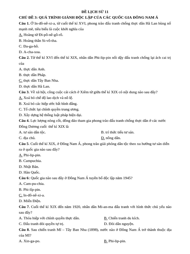 ĐỀ HSG11 Chuyên đề 3.7 | PDF