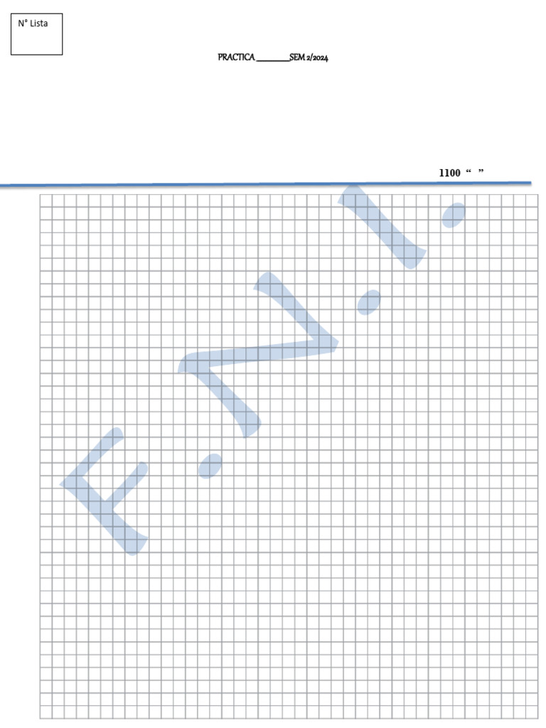 Hoja de Presentacion Mat 1100 | PDF