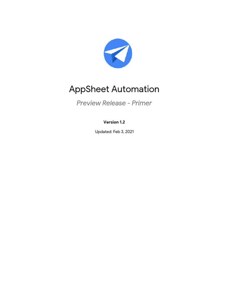AppSheet Automation Preview Release - Primer v1.2 (1) - Compressed ...